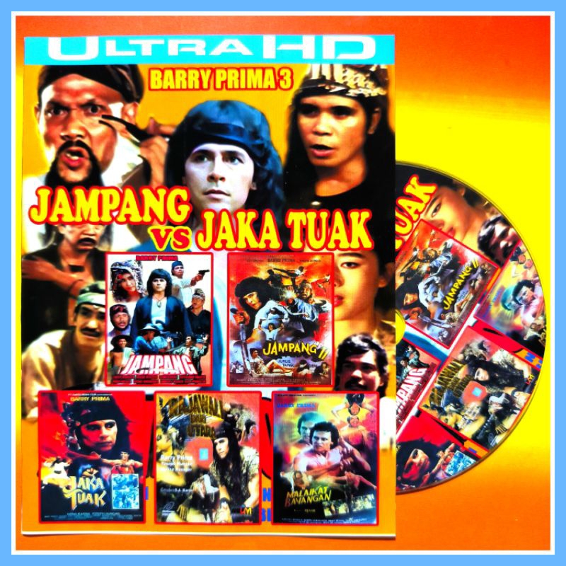 Jual Kaset Film Indonesia Jadul Koleksi Pendekar Barry Prima VOL.3 ...