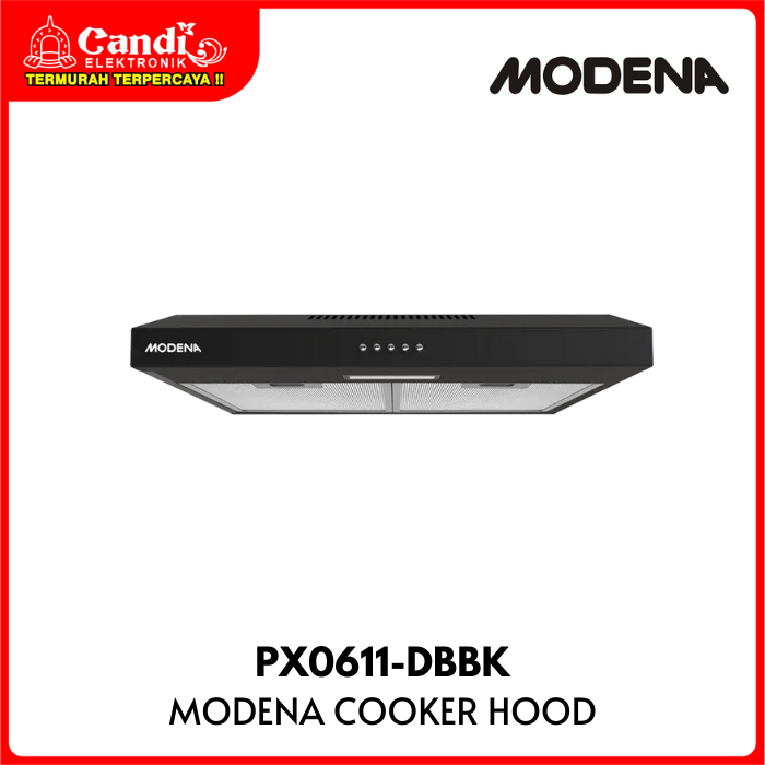 Jual MODENA Cooker Hood Penghisap Asap Dapur PX0611-DBBK | Shopee Indonesia