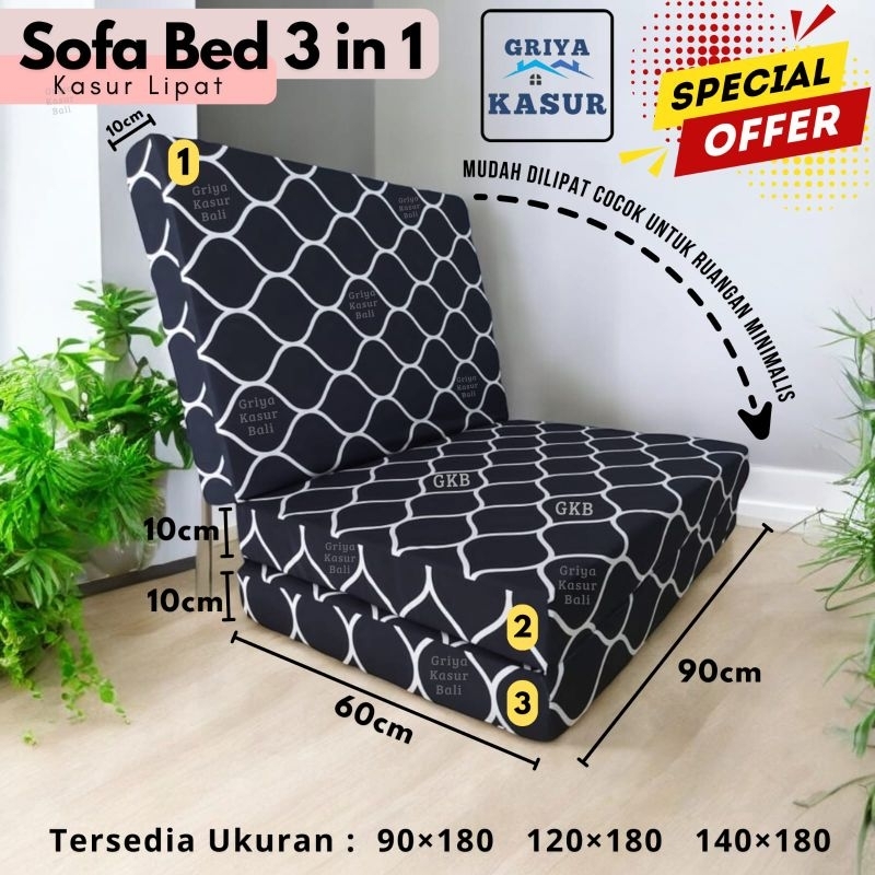 Jual KASUR LIPAT SOFA BED TEBAL10cm KASUR LIPAT SOFA BED TEBAL 10cm ...