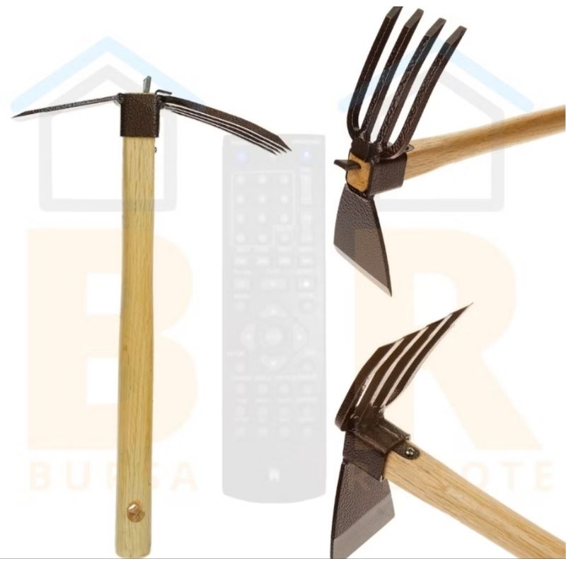 Jual CANGKUL GARPU 2 INI 1 CANGKUL BAJAK TANAH BERKEBUN MULTIFUNGSI ...