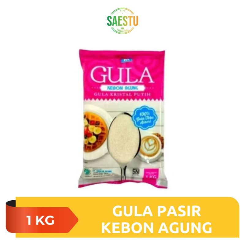 Jual Gula Pasir Kebon Agung KBA Pink 1 kg | Shopee Indonesia