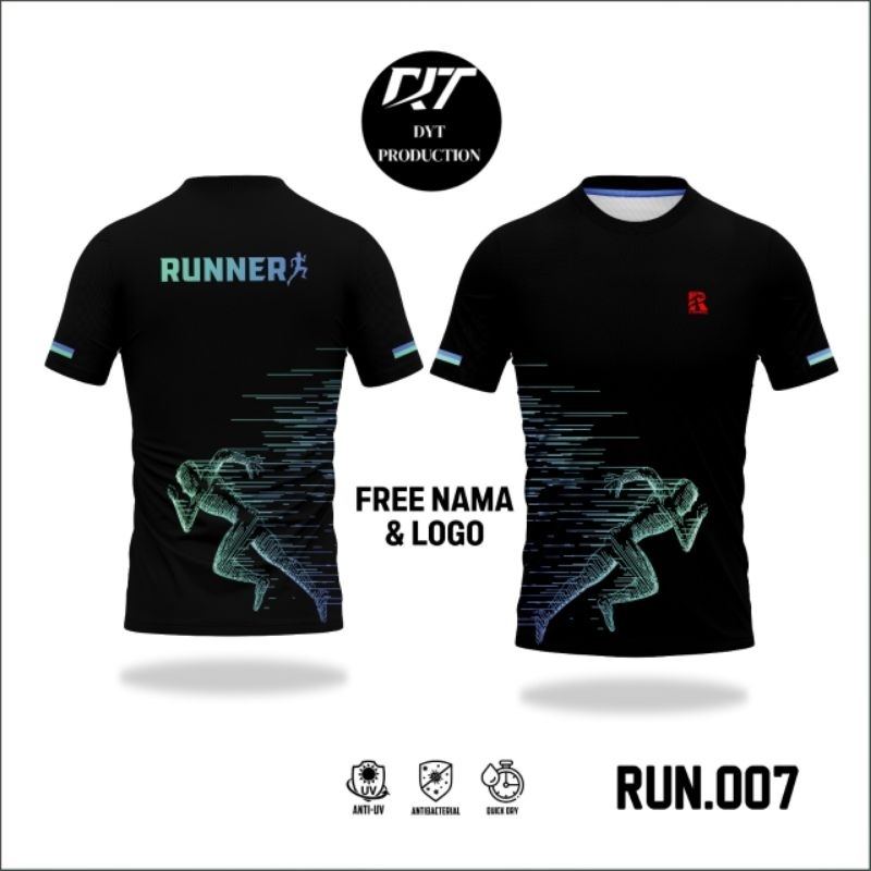 Jual Baju Jersey Running ||Custom Desain Terbaru || Free Nama Dan Logo ...