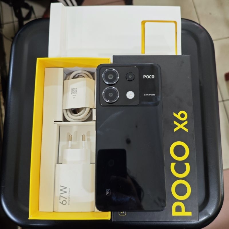 Jual Poco X6 5G 12/256 GB Second Fullset Original | Shopee Indonesia