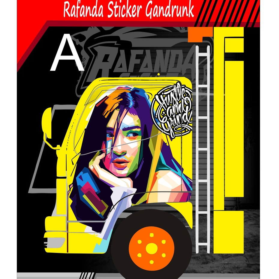 Jual stiker sticker PINTU truck truk full pintu | Shopee Indonesia