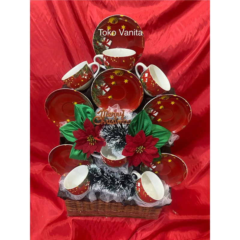 Jual Hampers Parcel Natal 2024 Teaset Christmas A | Shopee Indonesia