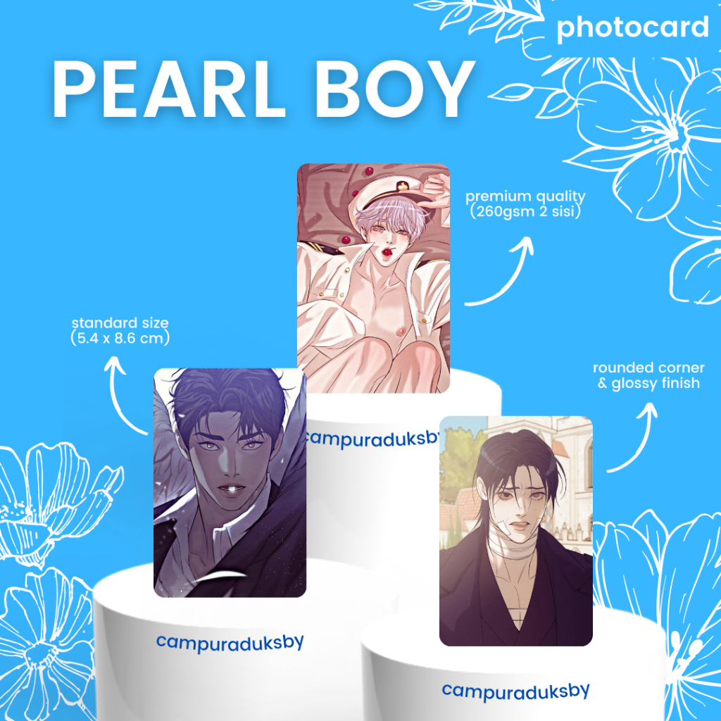 Jual Pearl Boy Volume 2 Premium Photocard (BUY 5 FREE 1) | Shopee Indonesia