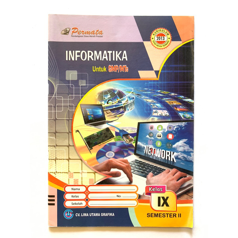 Jual Buku LKS Informatika TIK SMP / Mts Kelas 7, 8, 9 (Edisi Terbaru) | Shopee Indonesia