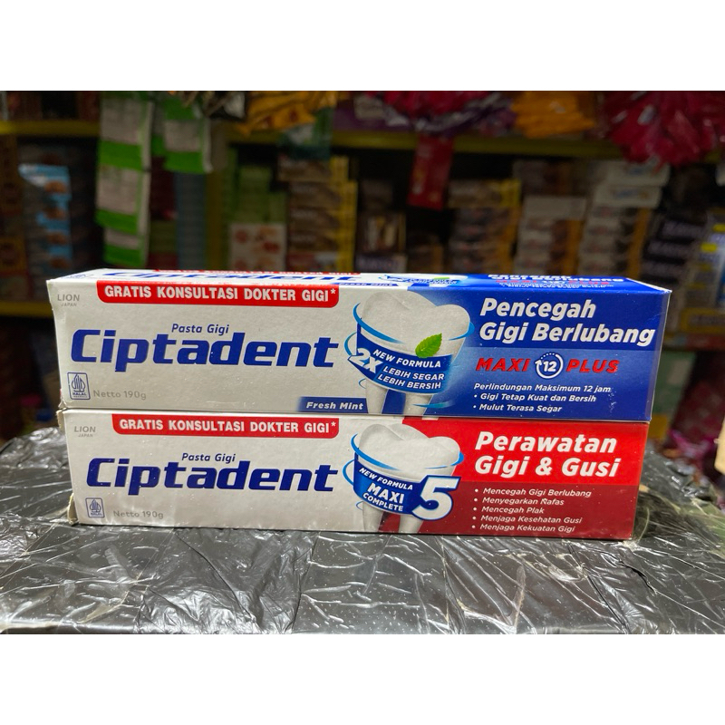 Jual CIPTADENT 190GR ( 1 PCS ) | Shopee Indonesia