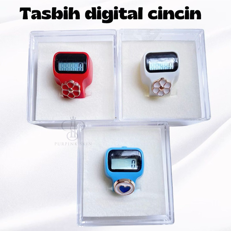Jual [TERBARU] Tasbih Digital Cincin Tombol Cantik | Alat Hitung Dzikir ...