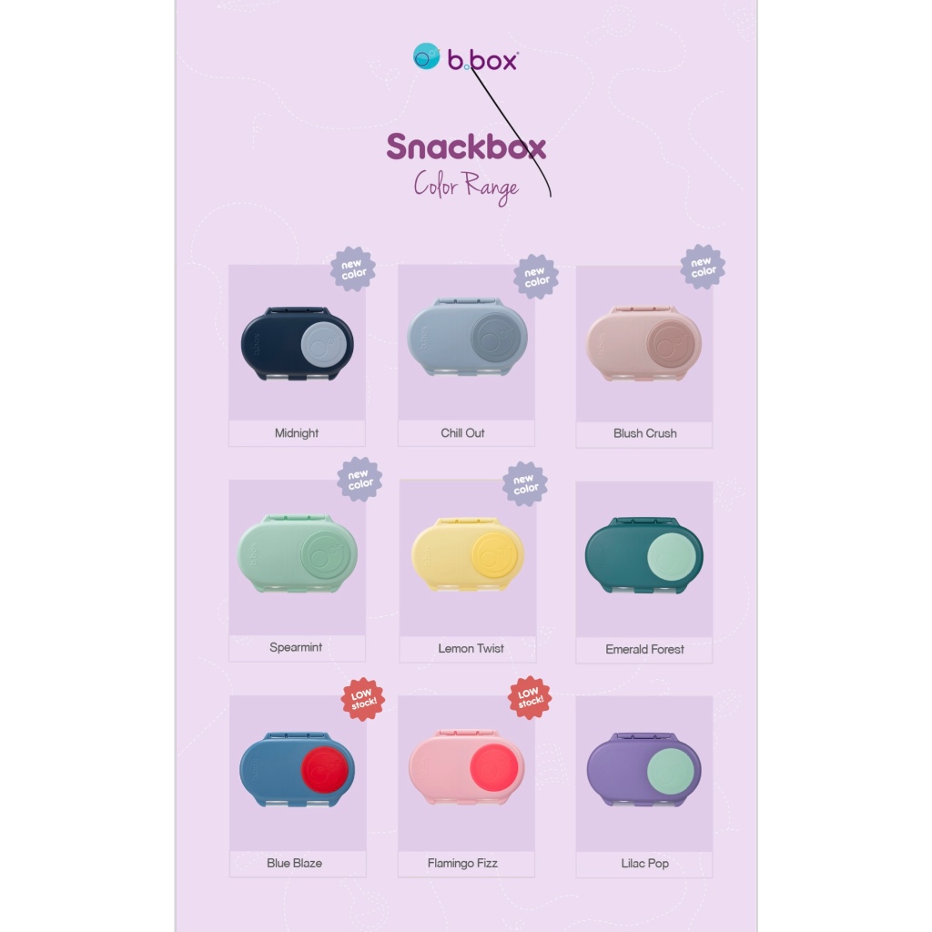 Jual BBox SnackBox Kids Baby Tempat Makan / Cemilan Anak Sekolah Bayi ...