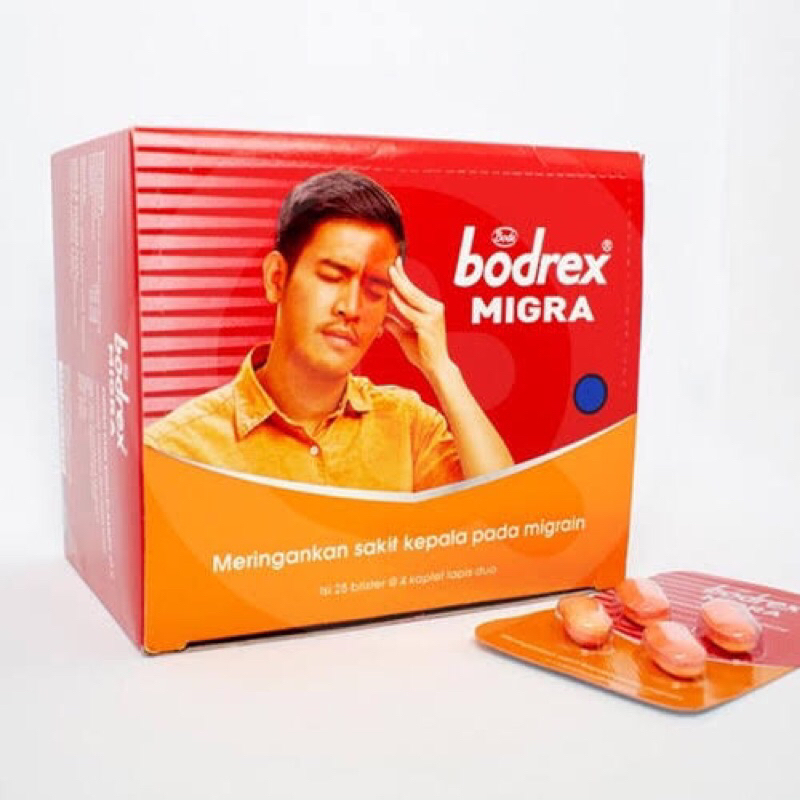 Jual Bodrex Migra 1 Box 25 Strip (Isi 100 Tablet) | Shopee Indonesia
