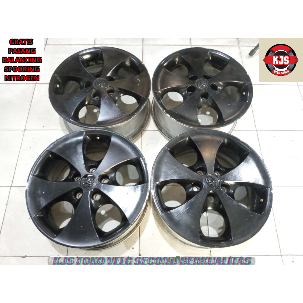 Jual VELG OEM SECOND MODEL OEM ALPHARD RING 17 LEBAR 7 RATA LOBANG PCD ...