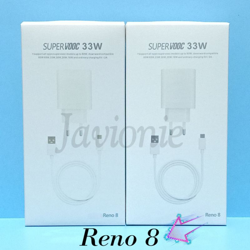 Jual Charger Casan OPPO SUPER VOOC 33W Reno 7 7z 8 8z 8T A38 A57 A58 ...