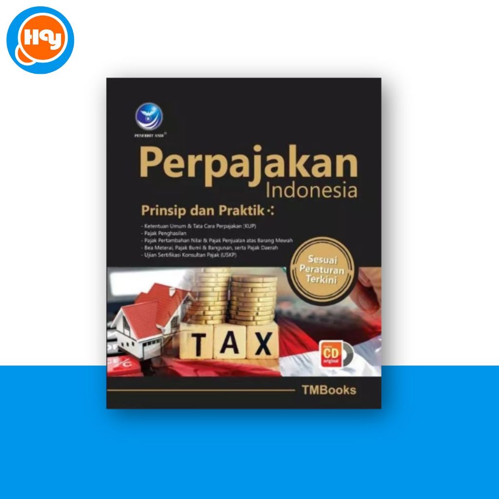 Jual Buku Pajak | Perpajakan Indonesia, Prinsip Dan Praktik+CD - Penerbit Andi | Shopee Indonesia