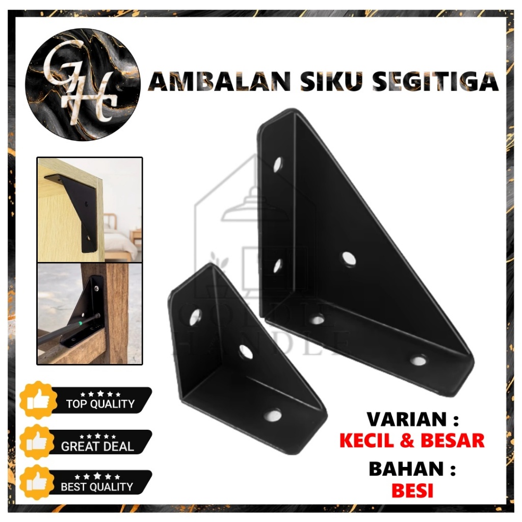Jual Bracket Siku Segitiga Siku Konektor Segitiga Sudut Siku Bracket ...