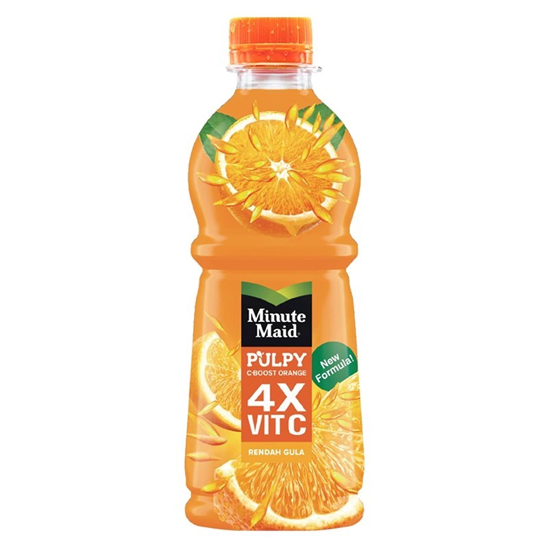 Jual Minute Maid Pulpy Orange 300 ml | Shopee Indonesia