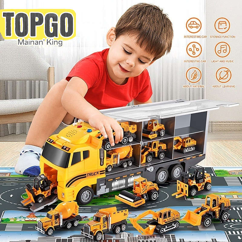 Jual Mainan Anak INERTIA STORAGE CONTAINER Truck Fire Truck Vehicle ...
