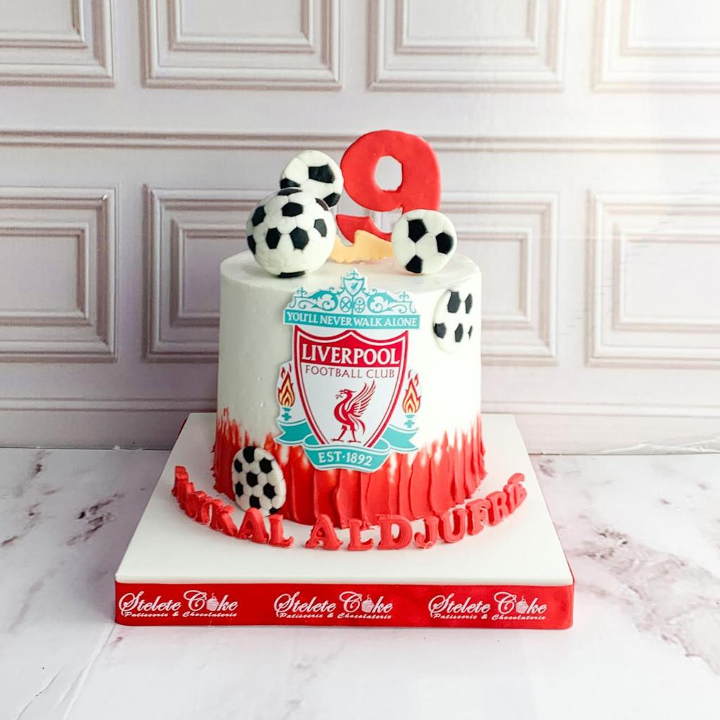 Jual Kue Ulang Tahun/Birthday Cake/Kue Ultah Tema Bola/Kue Birthday ...