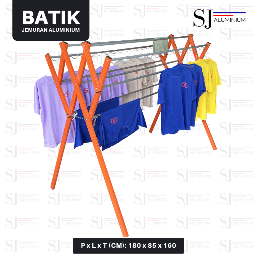 Jual Jemuran BATIK - Jemuran Baju Aluminium - Jemuran Pakaian Aluminium ...