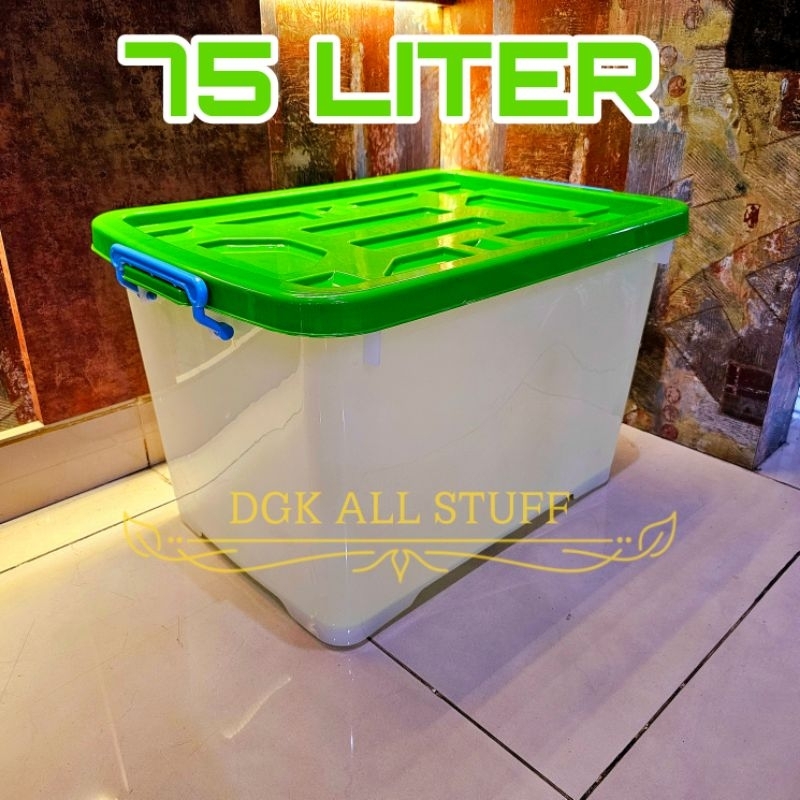 Jual Kontainer Container Box Kotak Tempat Penyimpanan Serbaguna 75 ...