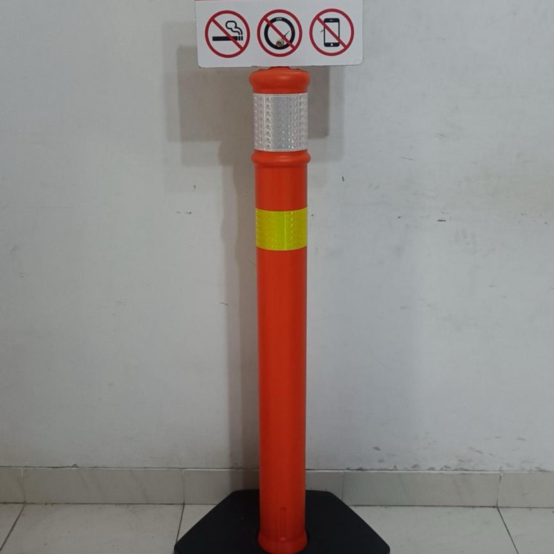Jual stick cone alat pertamina spbu base plastic+papan rambu stop alat ...