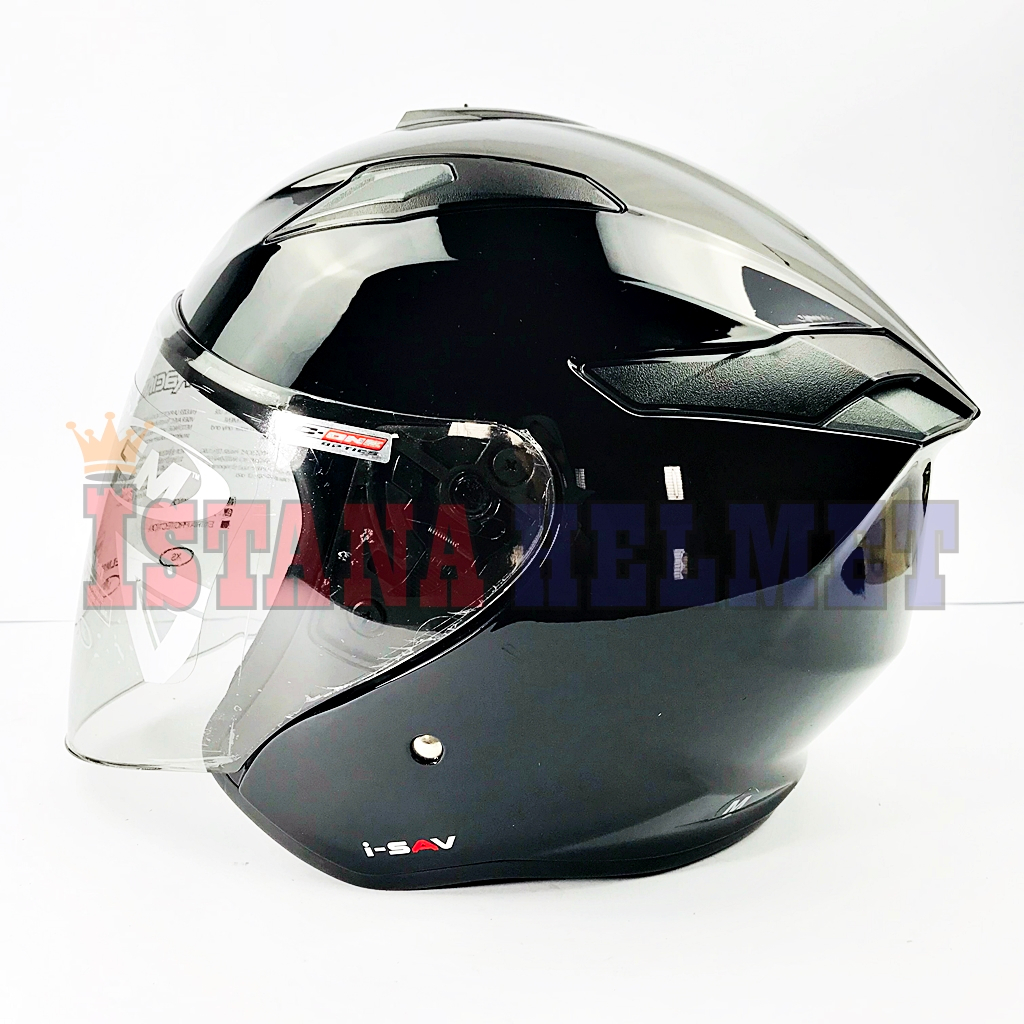 Jual HELM GM KING FIGHTER ULTRA BLACK ORIGINAL | Shopee Indonesia