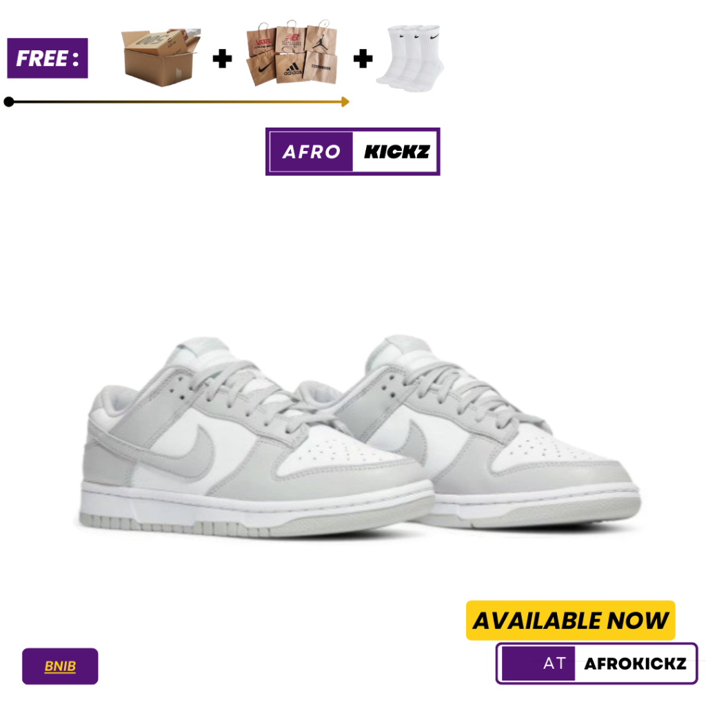 Jual Sepatu Nike Dunk Grey Fog 100% BNIB Global Market Authentic ...