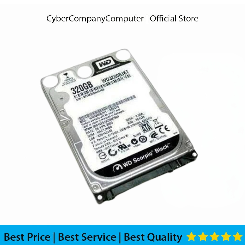 Jual Hardisk Laptop/PS/Eksternal 320GB WD Black 2'5Inch SATA | Shopee ...