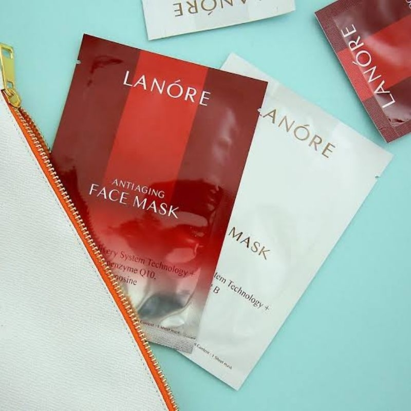 Jual ️CLAIRY ️ LANORE SKIN Face Mask (1 Sheet Mask) | Shopee Indonesia