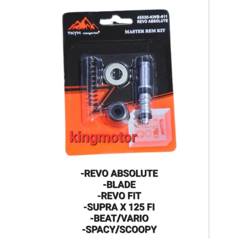 Jual ISI SEAL SIL MASTER REM KIT DEPAN TAKAYAMA REVO ABSOLUTE BLADE ...