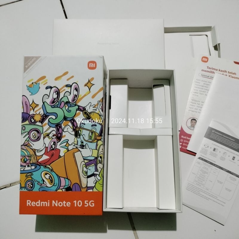 Jual Dus Box Redmi Note 10 5g Original Copotan | Shopee Indonesia