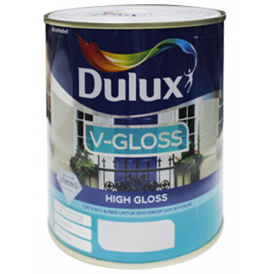 Jual Dulux V-Gloss Hi-Gloss Cat Minyak Kayu Dan Besi 0.8L (Gloss ...