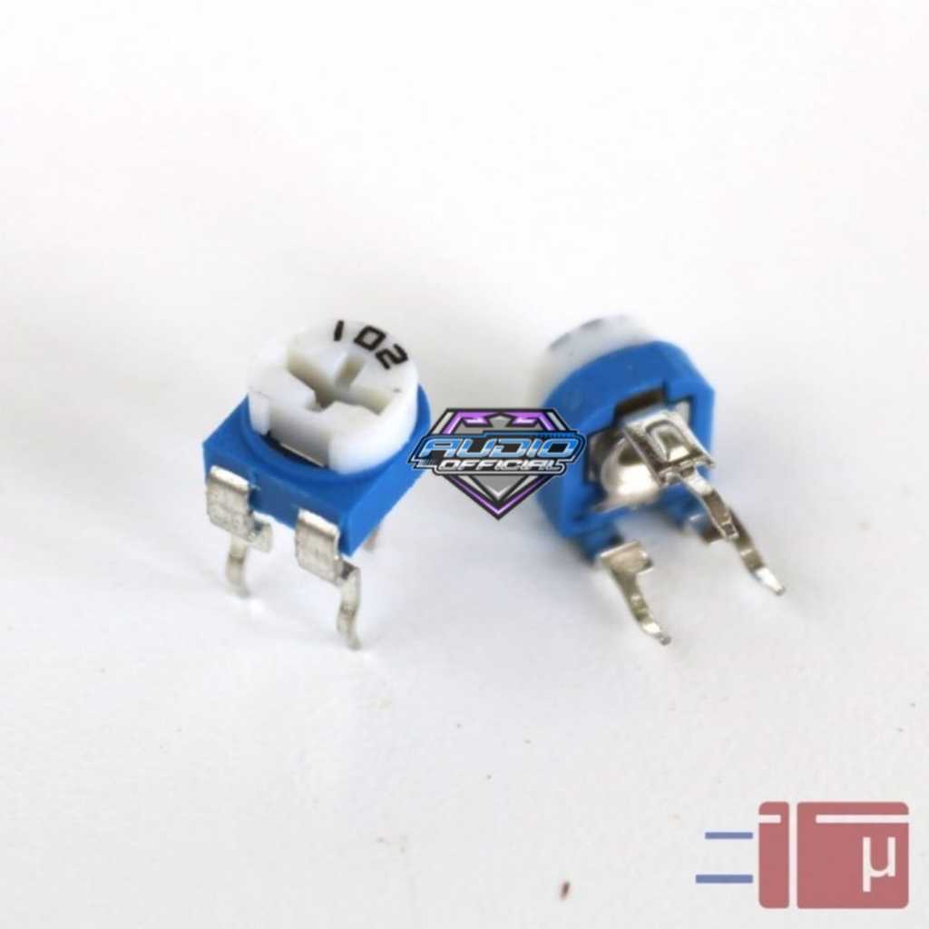 Jual Potensio VR Trimpot Resistor Variable Potensiometer 102 103 501 ...
