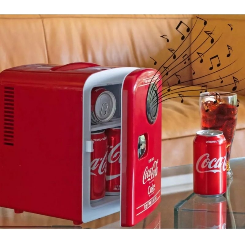 Jual Coca cola Kulkas Vintage Retro Mini Cooler + Speaker Bluetooth ...