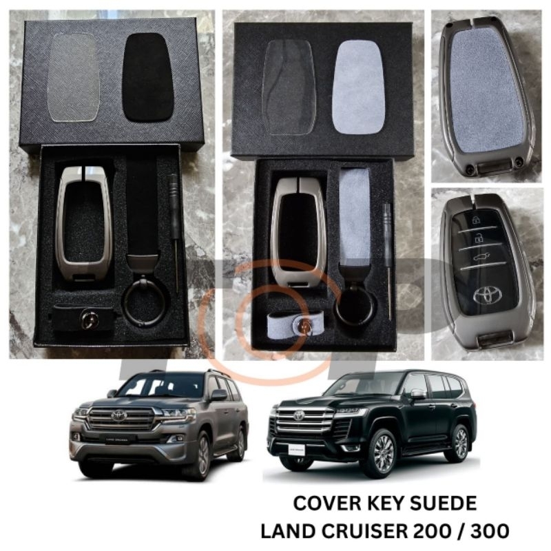 Jual COVER KEY SUEDE TOYOTA LAND CRUISER 200 300 CASE SARUNG CASING ...