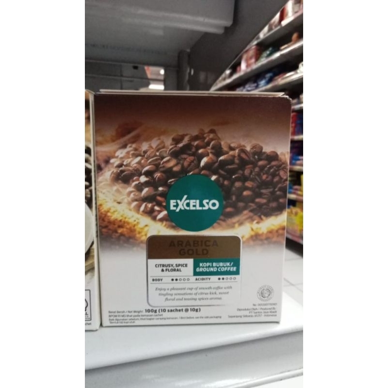Jual Kopi excelso Robusta / Arabica 10x10g | Shopee Indonesia
