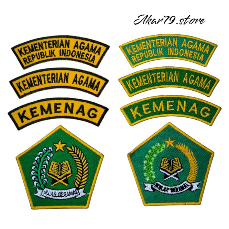 Jual BORDIR,BADGE,PATCH,EMBLEM,LOGO,LOKASI,KEMENAG,IKHLAS BERAMAL ...