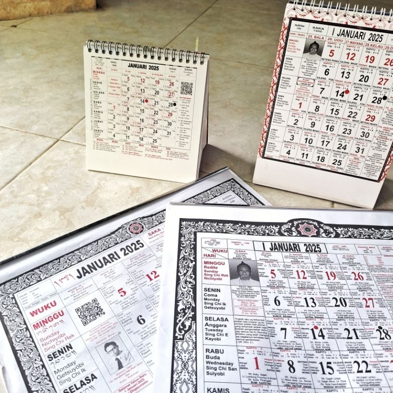 Jual KALENDER BALI 2025 DINDING & MEJA OLEH BANGBANG GDE RAWI & IDA ...