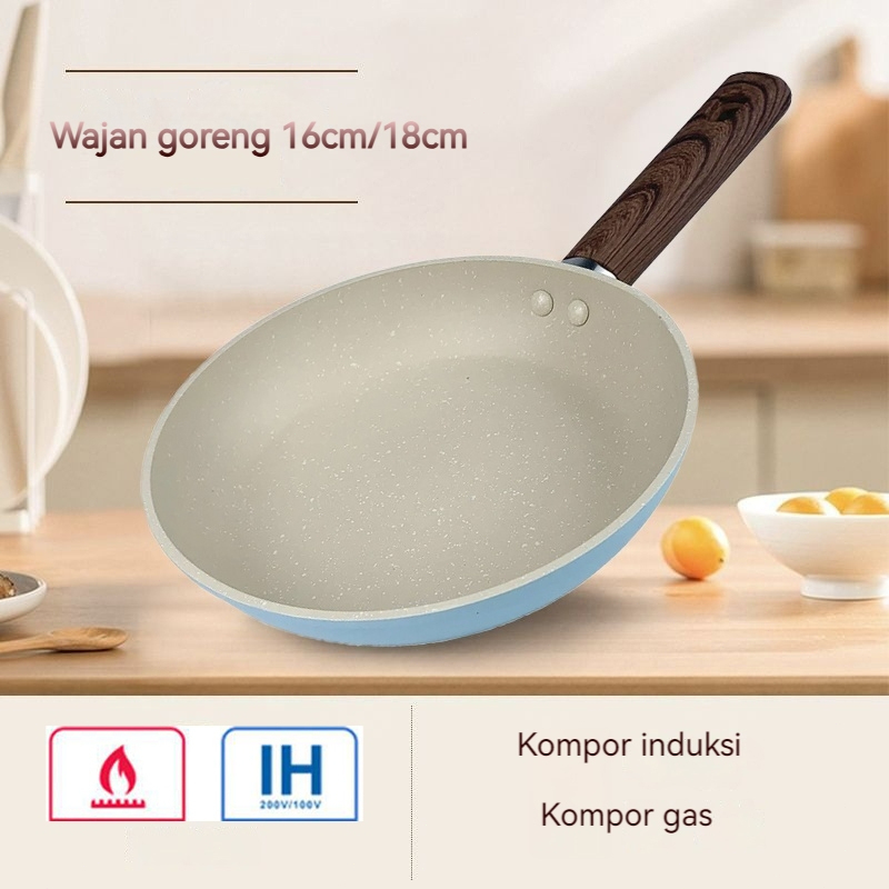 Jual Panci/Wajan Goreng Mini/ Wajan Kukus / Wajan Pancake / Anti ...