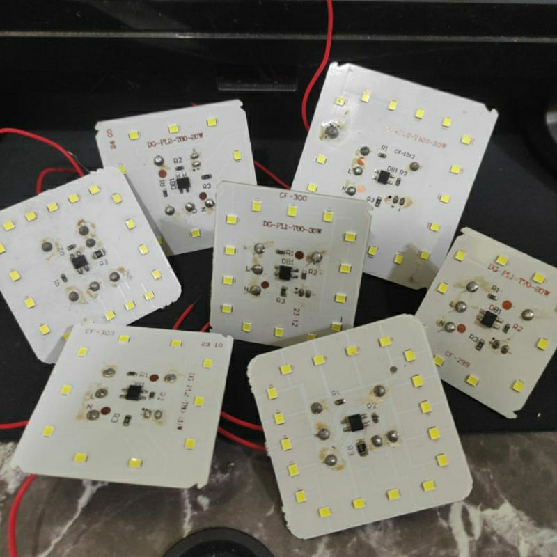 Jual pcb lampu led fiber 15watt - 20Watt ekonomis warna putih terang ...