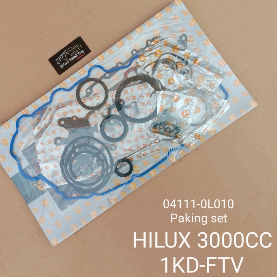 Jual Paking Full Set Packing Set Engine Hilux 30 3000cc 1KD 04111-0L010 ...