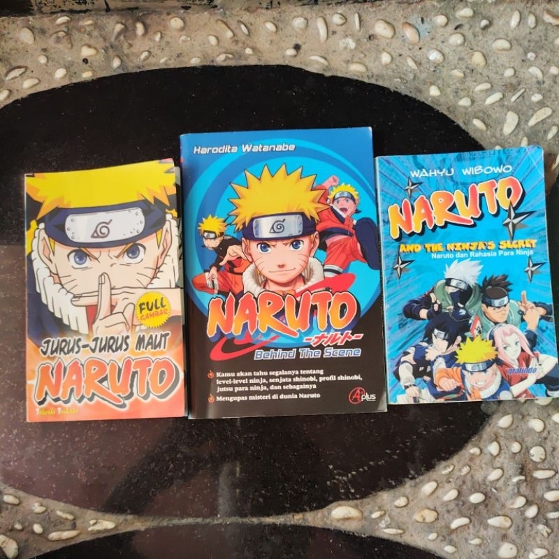 Jual Buku / Komik Jurus-Jurus Maut Naruto, Behind The Science Naruto, Naruto and the ninjas ...