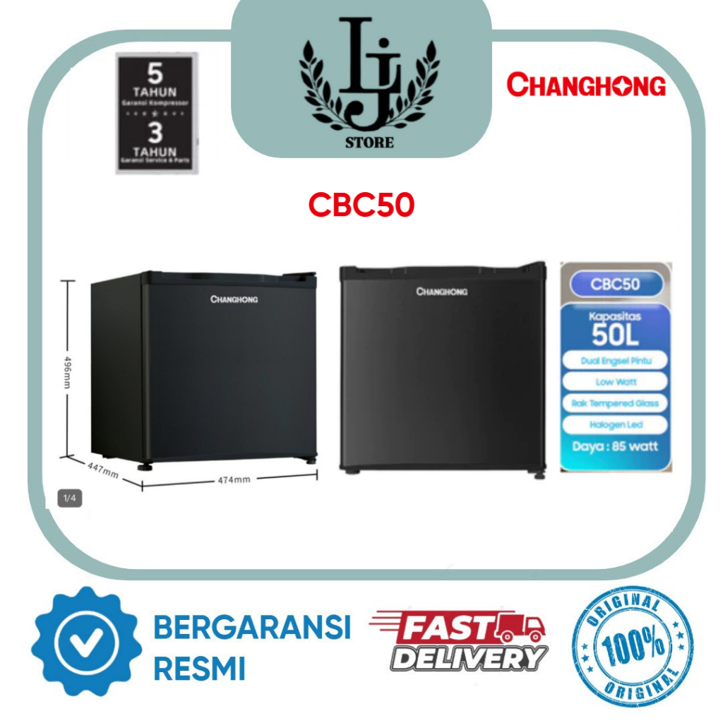 Jual Kulkas Changhong Portable CBC50 Kulkas Portabel Changhong | Shopee ...