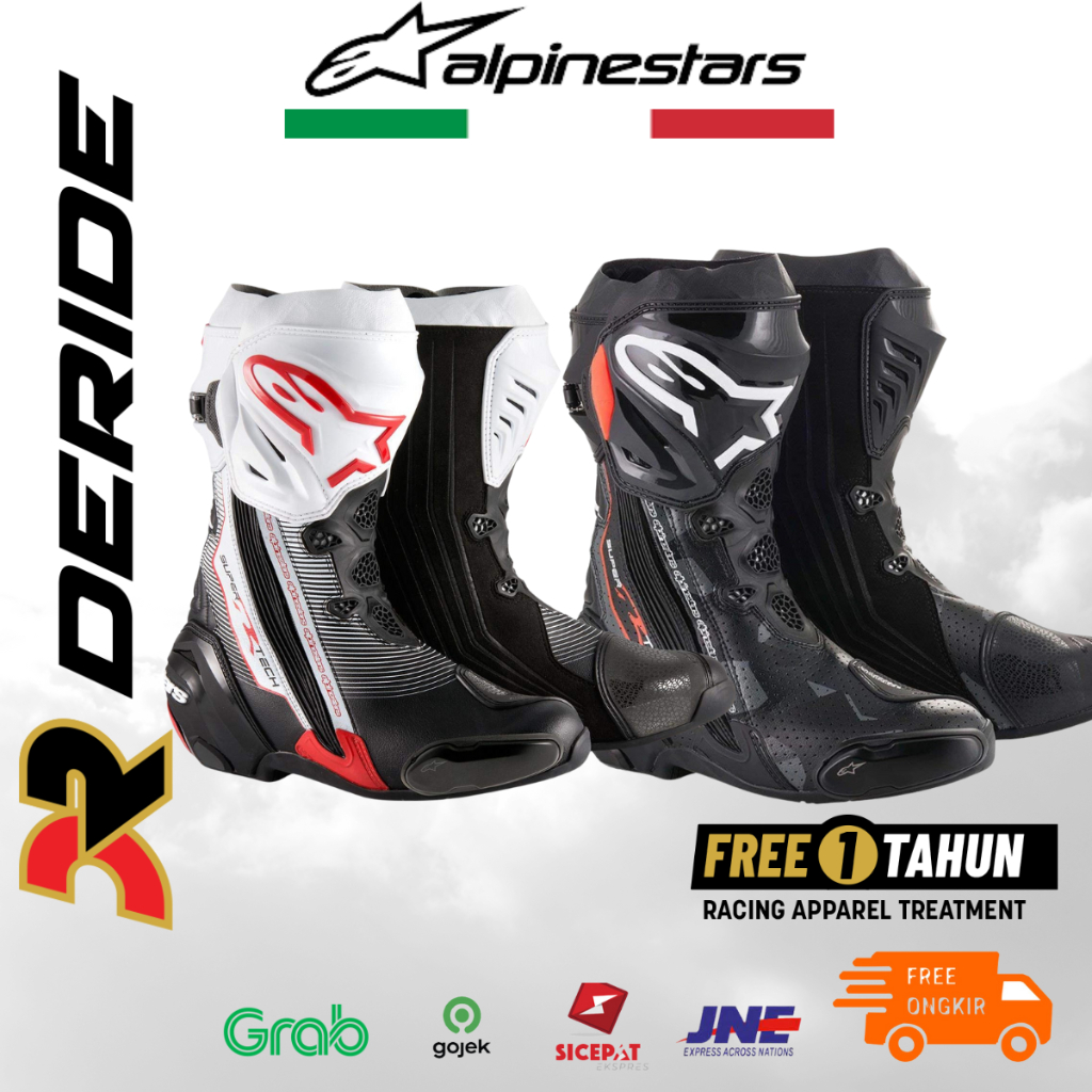 Jual Sepatu Balap Alpinestars Supertech R Boots Racing Shoes Riding ...