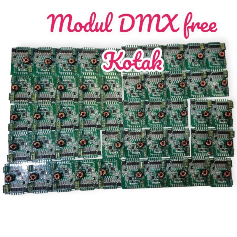 Jual MODUL LED DMX PCB MODUL ALIS LED KOLONG input 12V ouput 5V ...