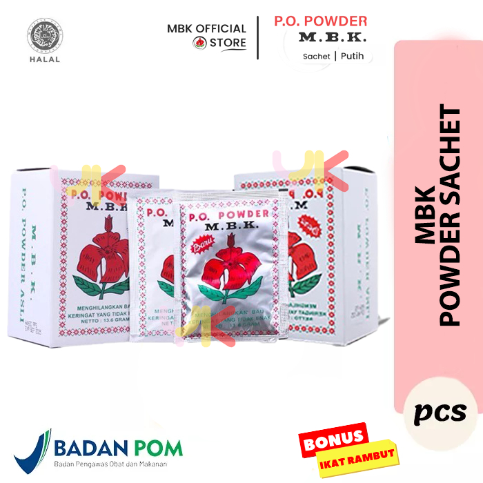 Jual MBK Powder Putih | Silver - Menghilangkan Bau Keringat/Badan ...