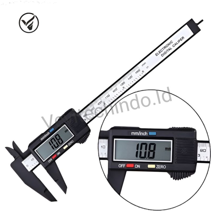 Jual Jangka Sorong Sketmat Sigmat Digital Vernier Caliper / Kaliper 150mm | Shopee Indonesia