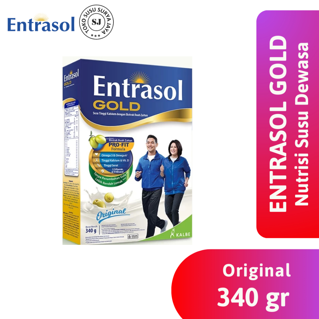 Jual Entrasol Gold Original/Plain 340 gr | Shopee Indonesia