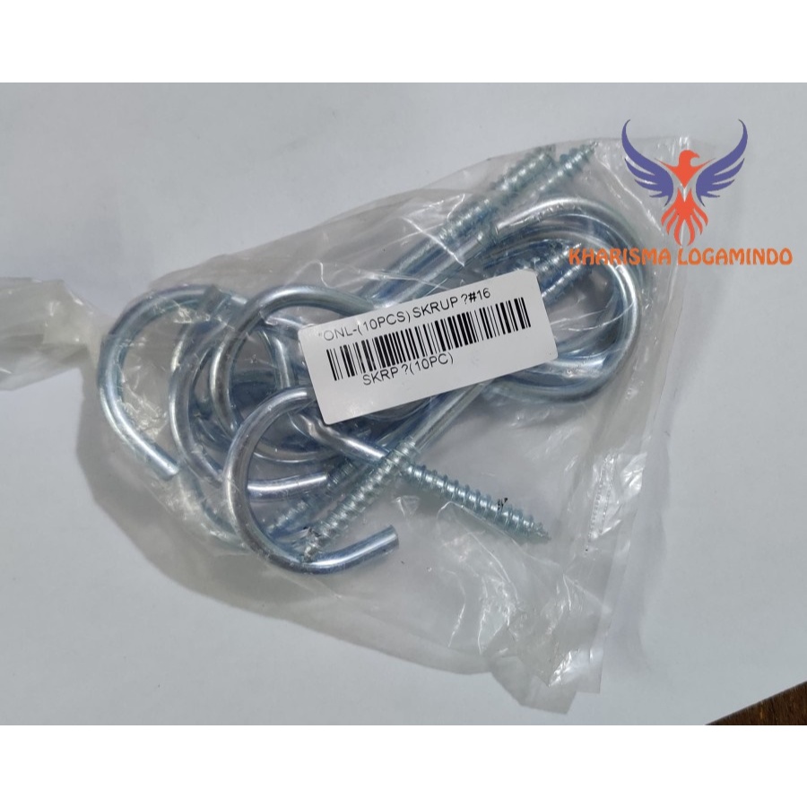 Jual Khrsma JKT - 10PCS SKRUP SEKRUP GANTUNG SKRUP TANDA TANYA ? KAIT ...