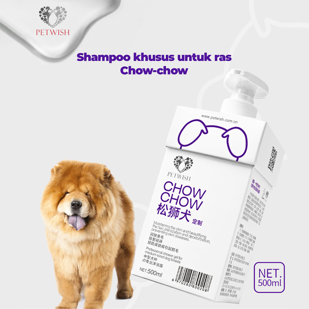 Jual Petwish Shampo Anjing 500ML - Chow Chow - Dog Shampoo | Shopee Indonesia